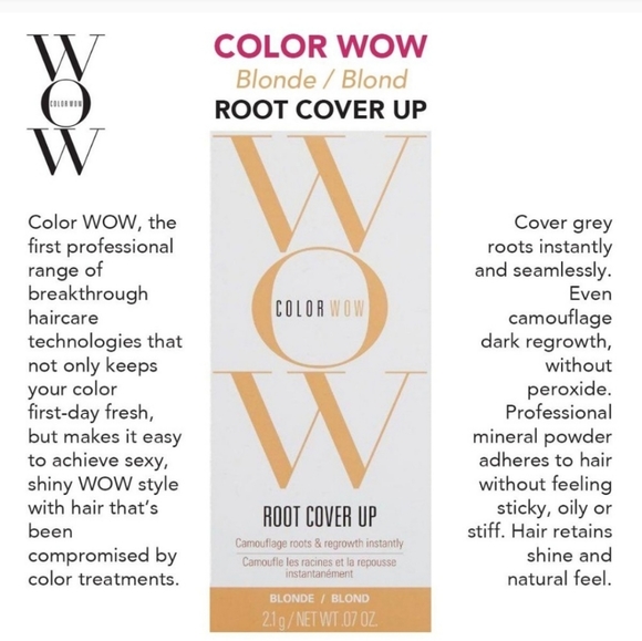 Color Wow | Hair | Wow Root Cover Up Blonde Powder | Poshmark